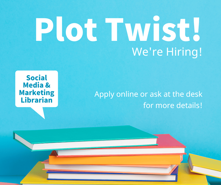 We're Hiring! - Salem Township Library