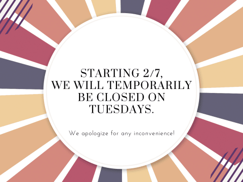 Closed on Tuesdays - Salem Township Library