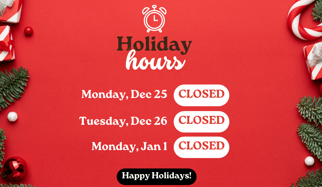 Holiday Hours - Salem Township Library