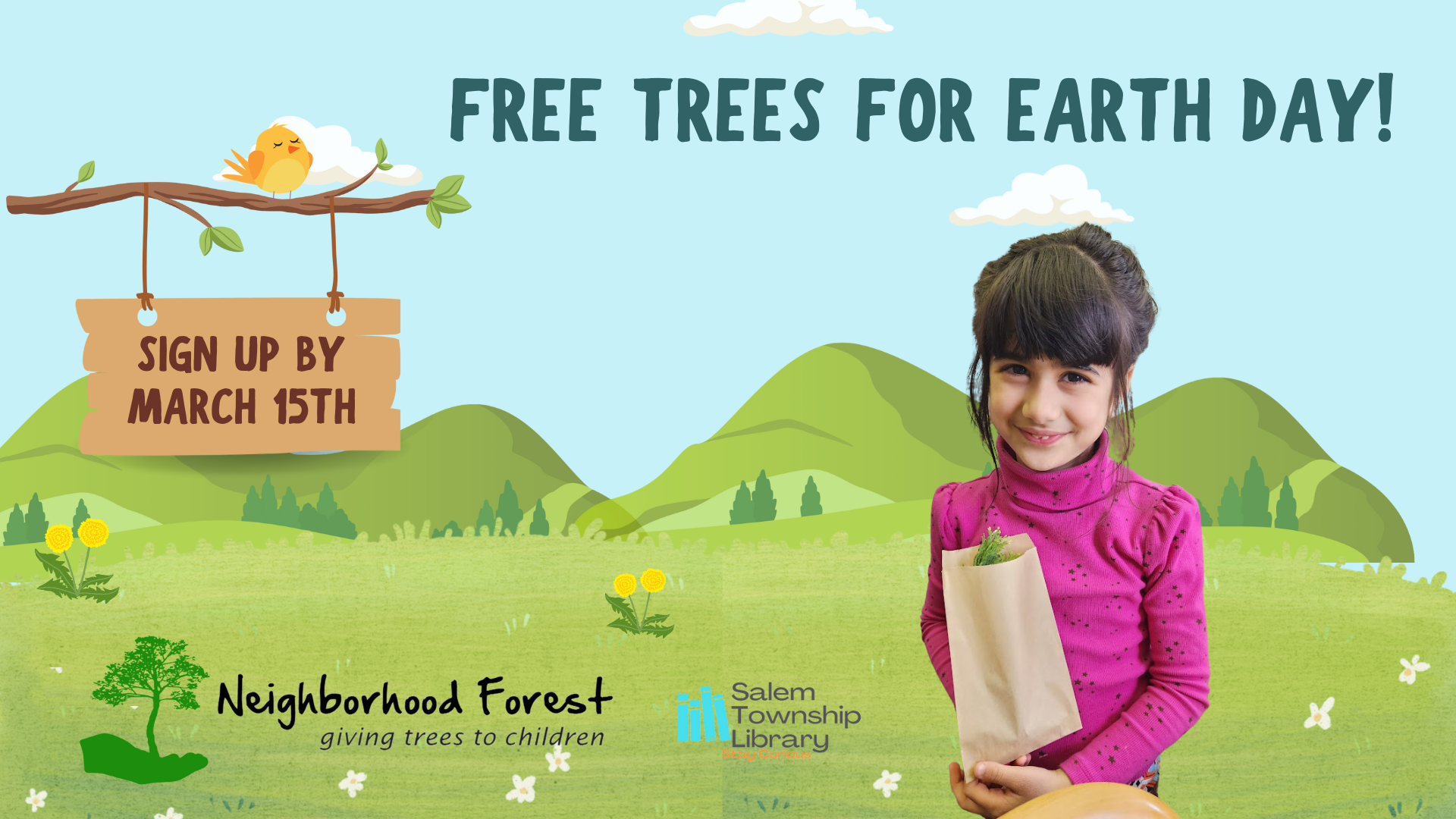 Free Trees for Earth Day! - Salem Township Library
