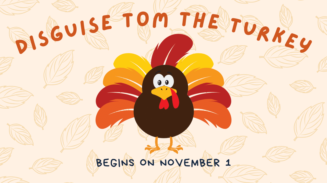 Disguise Tom the Turkey - Salem Township Library